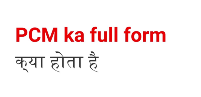 PCM क्या है और इसका फुल फॉर्म क्या है? - Buziness Bytes Hindi